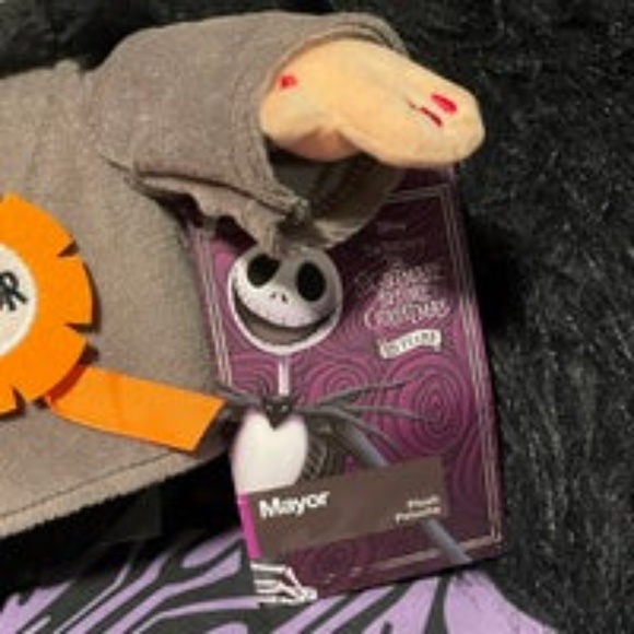 Toys | Nwt Nightmare Before Christmas Mayor Plush | Poshmark
